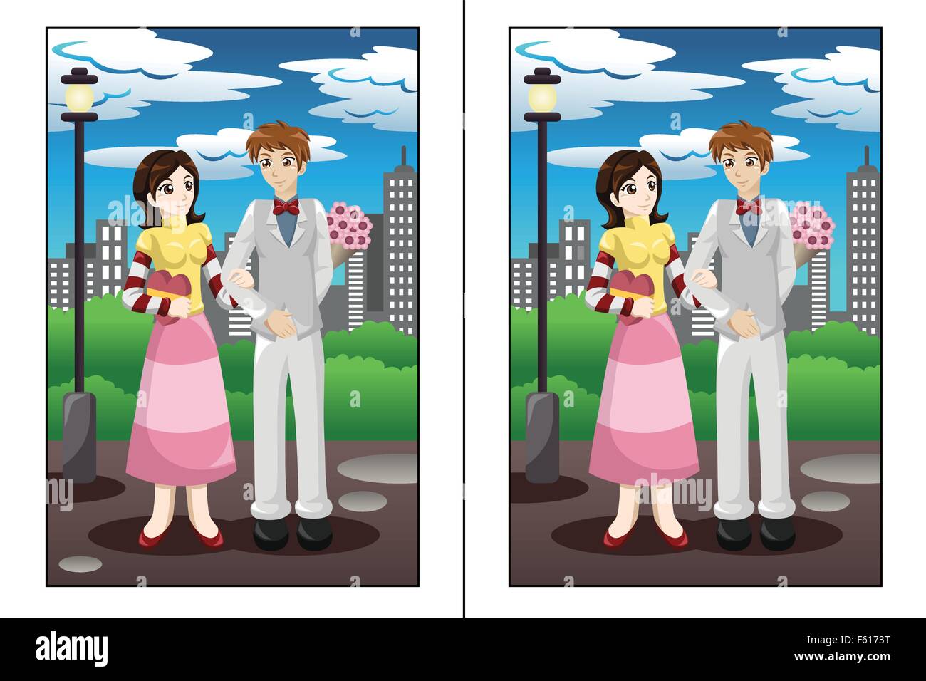 Trouver des différences Banque de photographies et d’images à haute ...