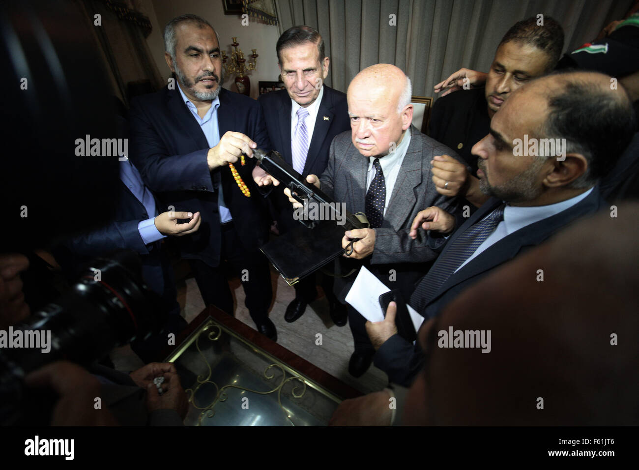 La ville de Gaza, la bande de Gaza, en Palestine. 10 Nov, 2015. Ghazi ...