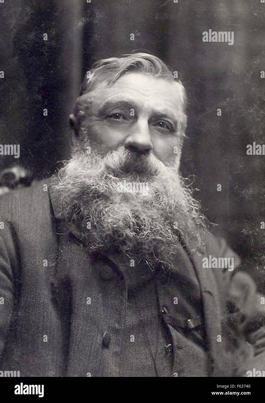Auguste Rodin Portrait Banque d'image et photos - Alamy