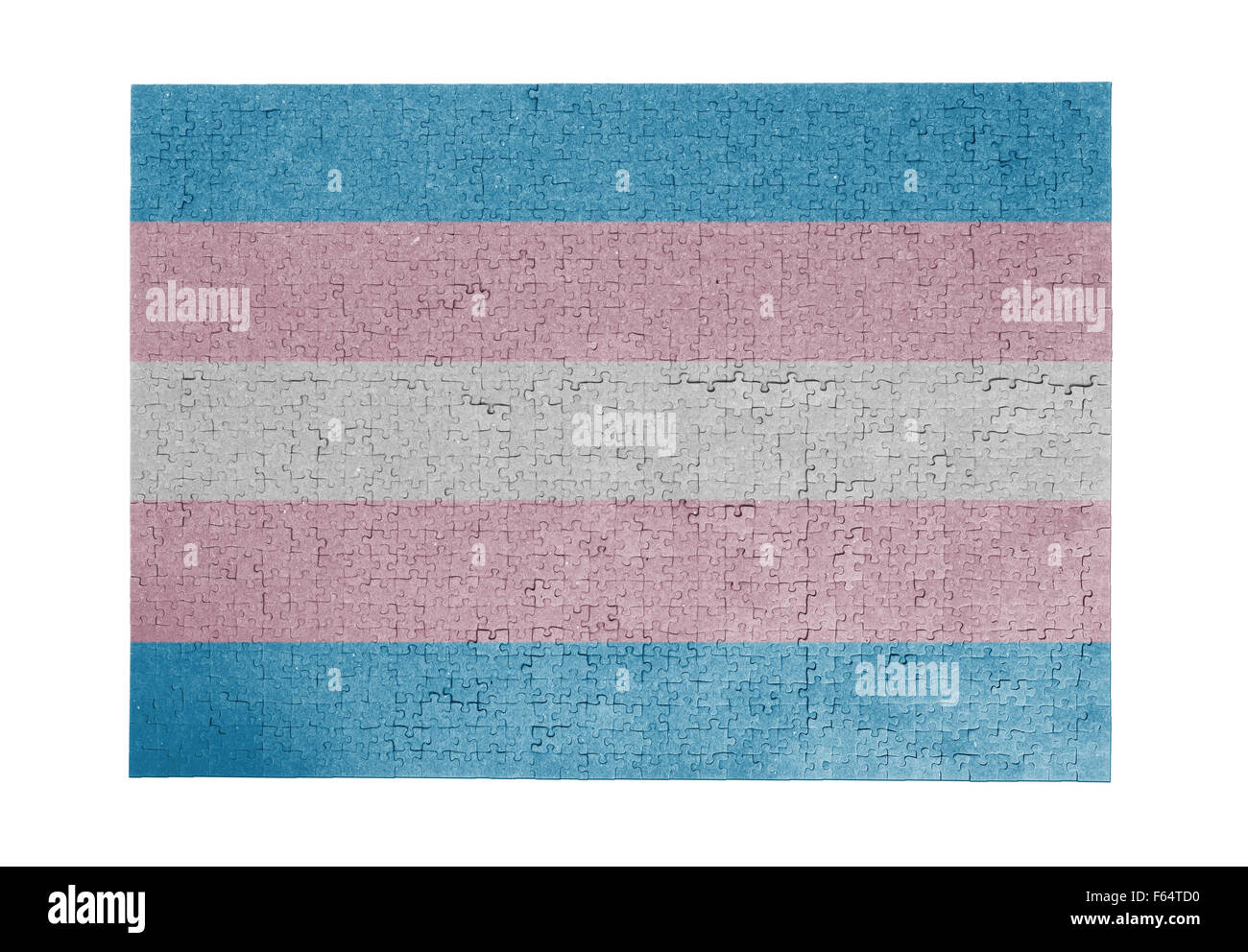 Trans pride flag Banque d'images détourées - Alamy