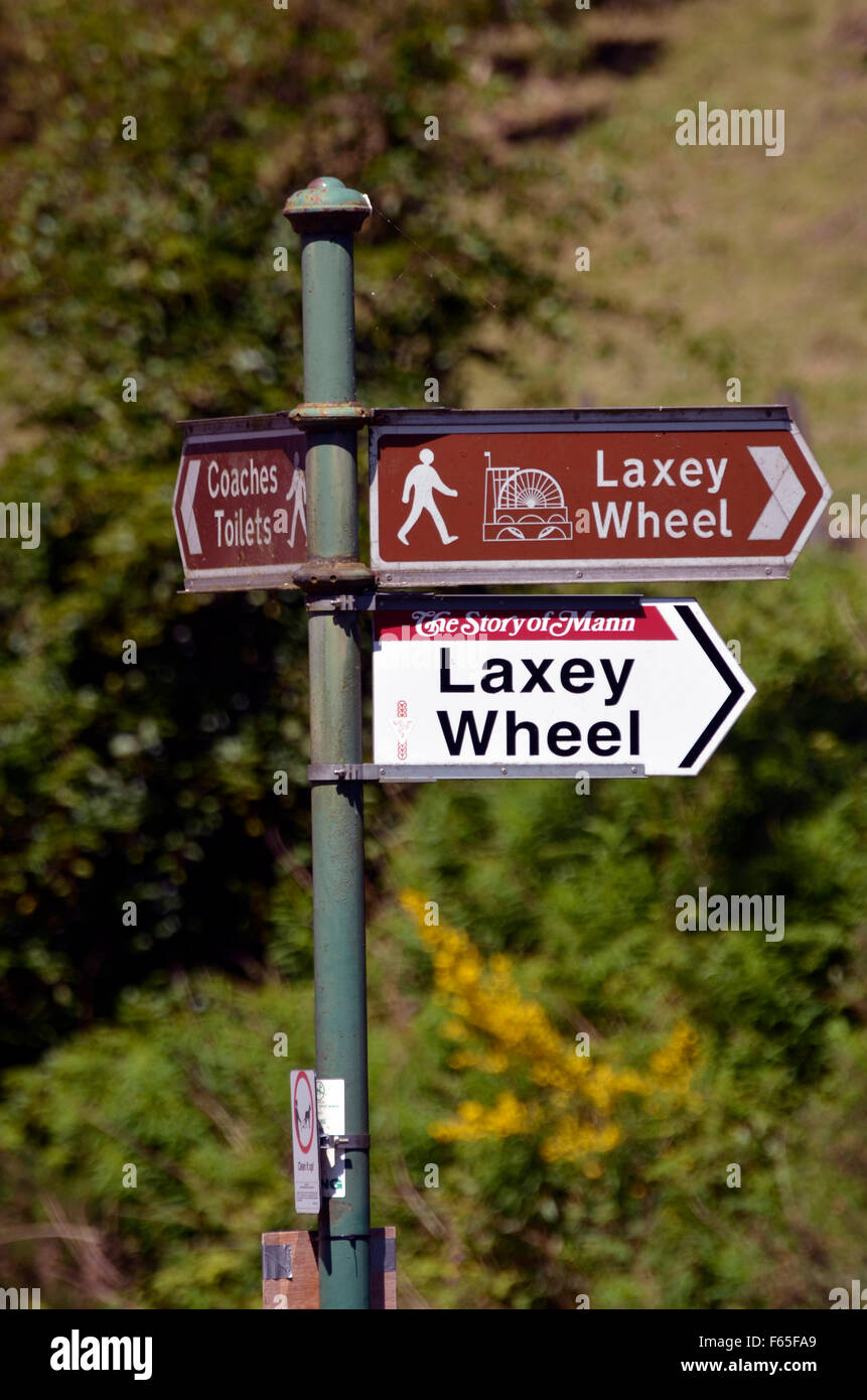 Roue de laxey Banque de photographies et d’images à haute résolution ...