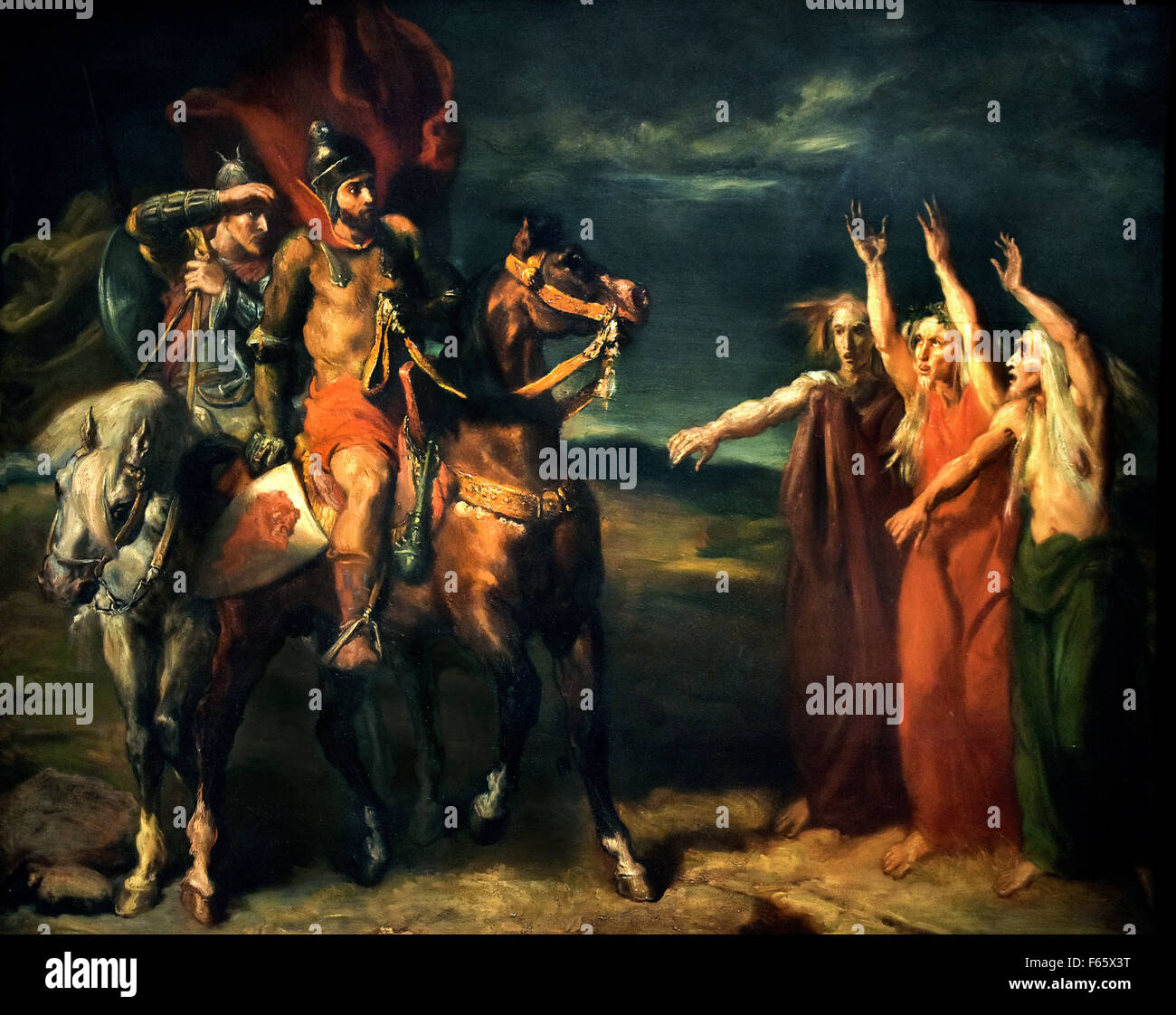 MACBETH ET LES TROIS SORCIÈRES - MACBETH ET TROIS SORCIÈRES 1855 ...