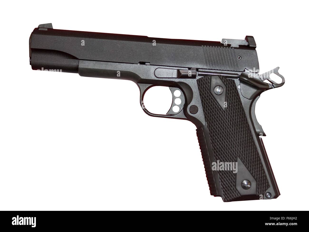 Colt 22 cal. pistolet automatique. Colt Gold Cup Trophy modèle Photo ...