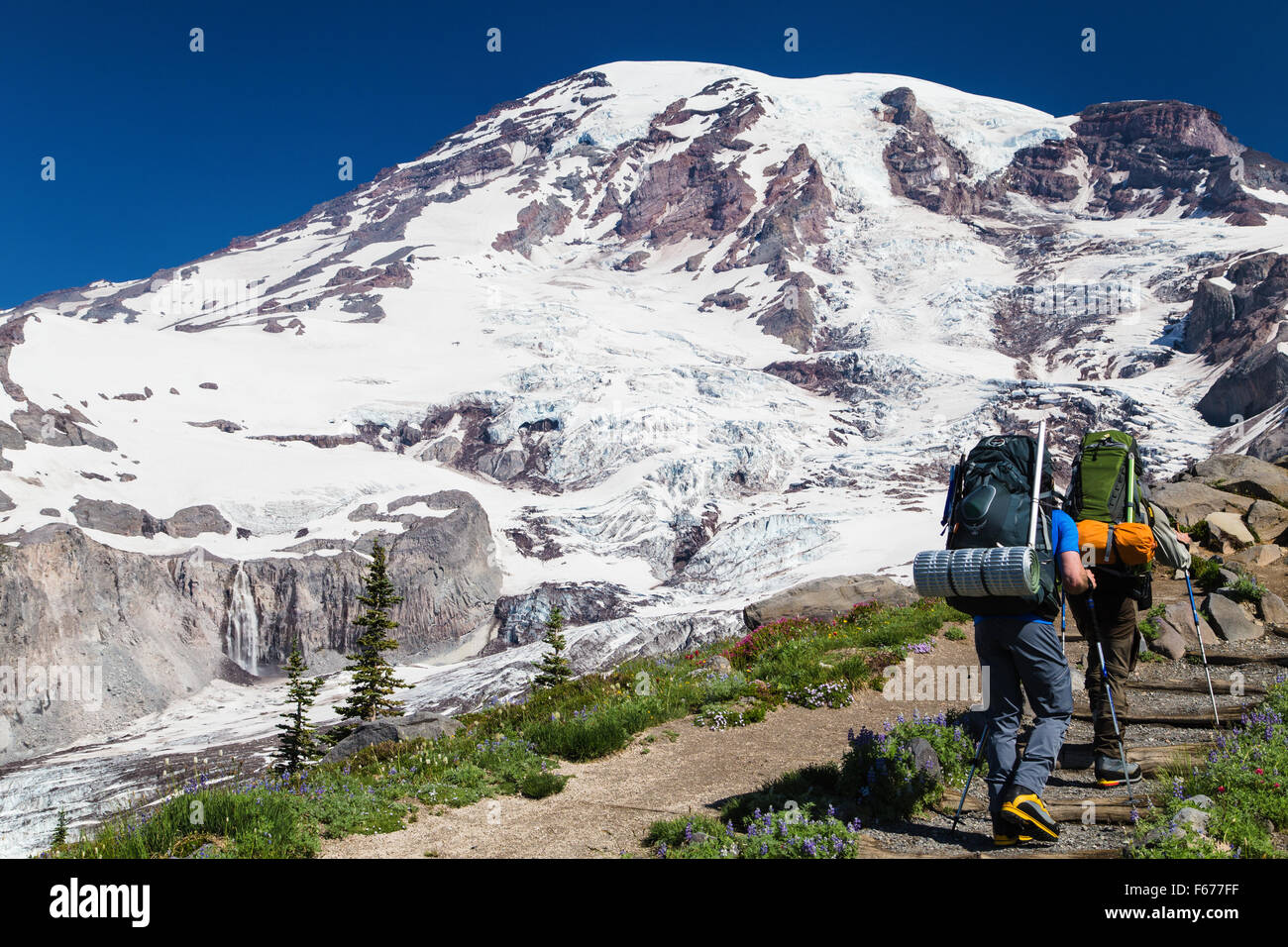 Parc national du mont ranier Banque de photographies et d’images à ...