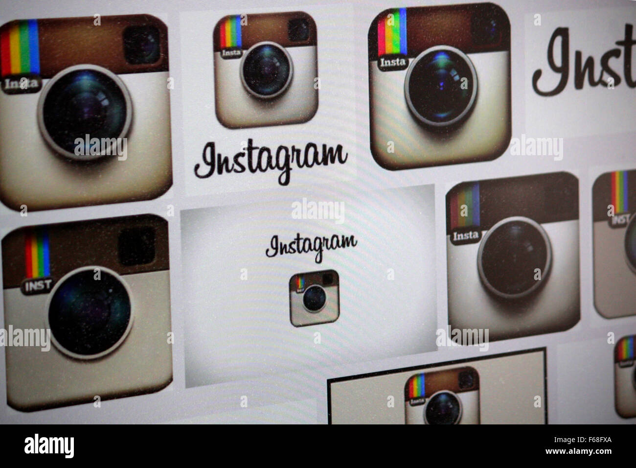 Signe instagram Banque de photographies et d’images à haute résolution ...