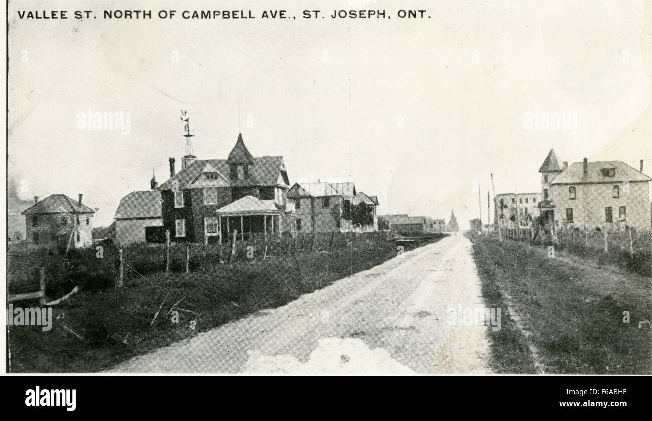 Une image historique de 1904 de Joseph en Ontario, capturant l ...