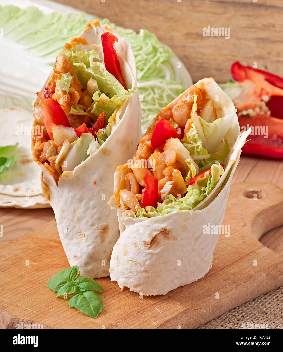 Burritos chinois Banque de photographies et d’images à haute résolution ...