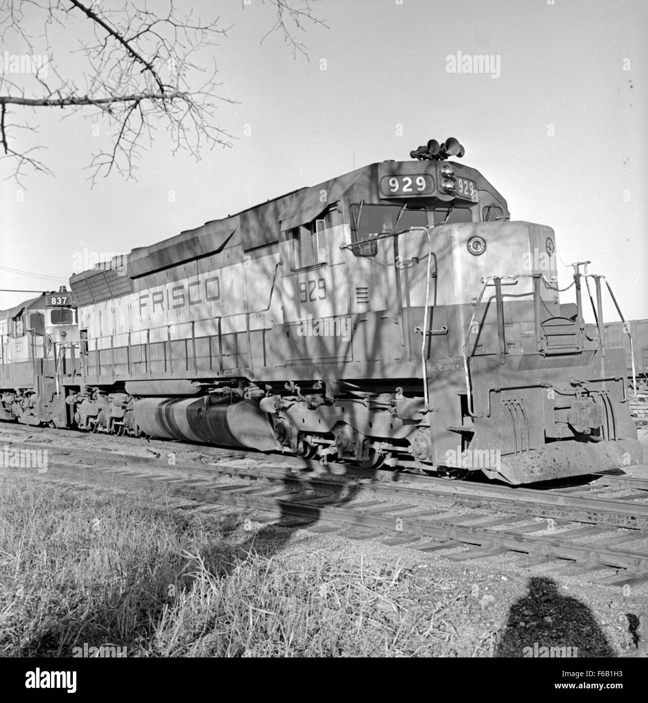 Louis-San Francisco Diesel Electric Road Switcher No. 929 est une locomotive utilisée pour les ...