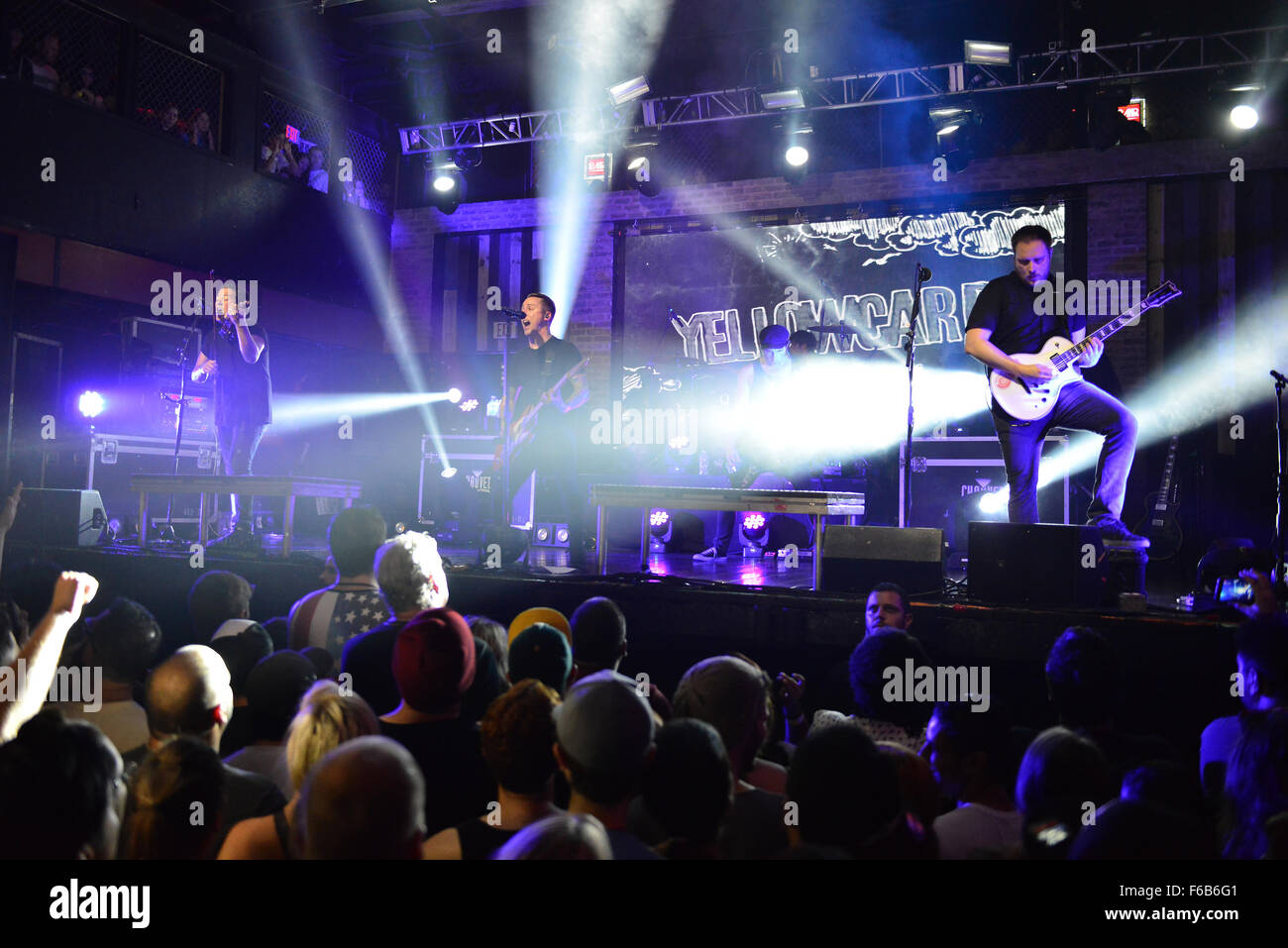 Yellowcard effectuer à vivre la révolution à Fort Lauderdale avec ...