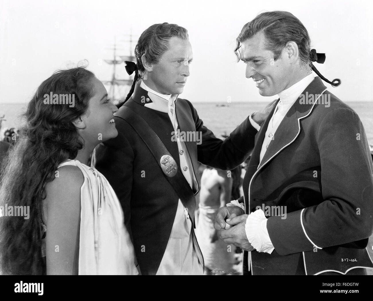 Mutinerie sur la prime 1935 clark gable Banque de photographies et d ...