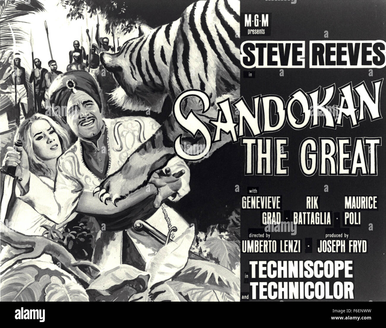 DATE DE SORTIE : mai 1965. Titre du film : Sandokan Le Grand. STUDIO ...