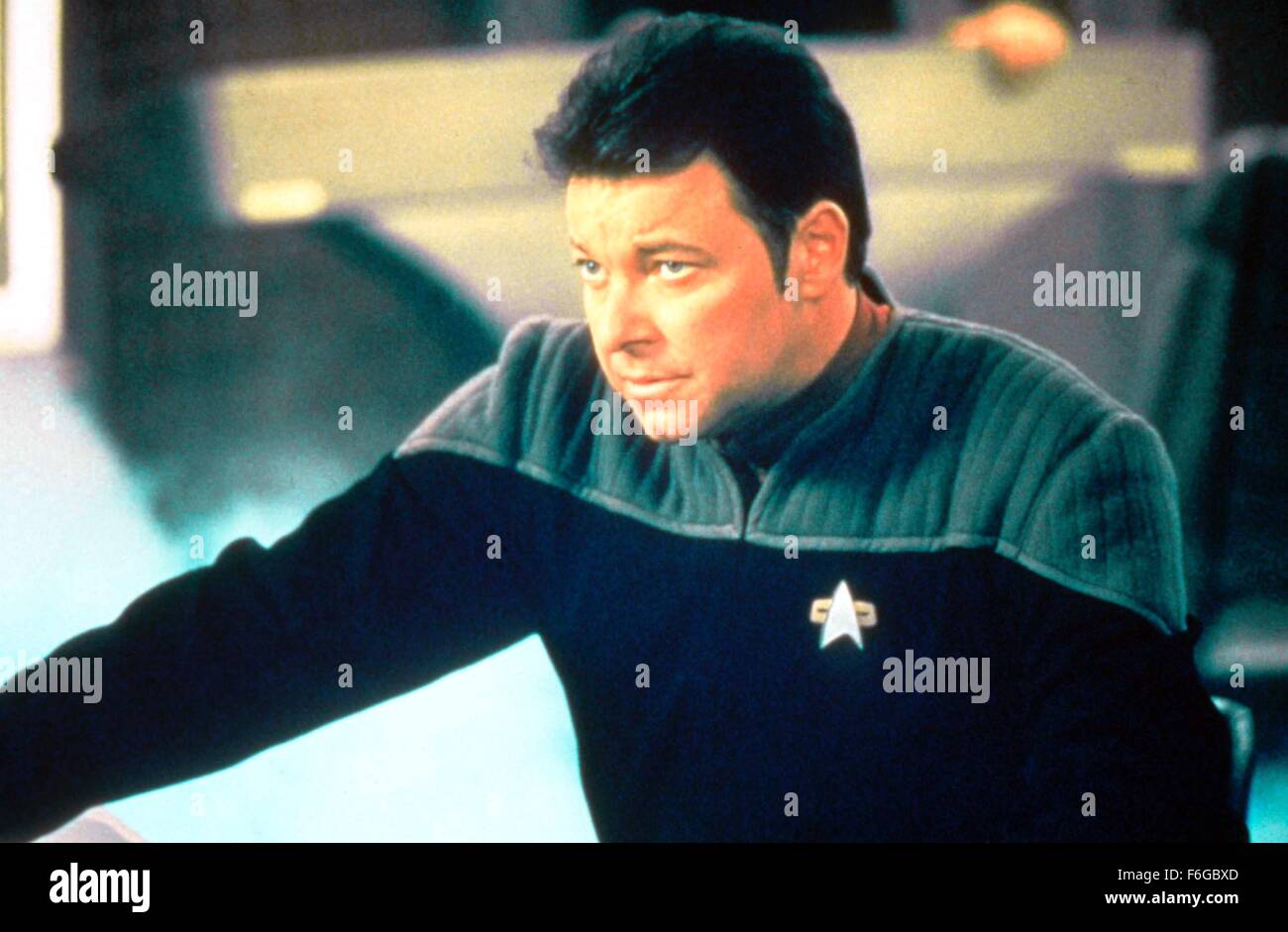 Jonathan frakes commandant william t riker dans star trek Banque de ...