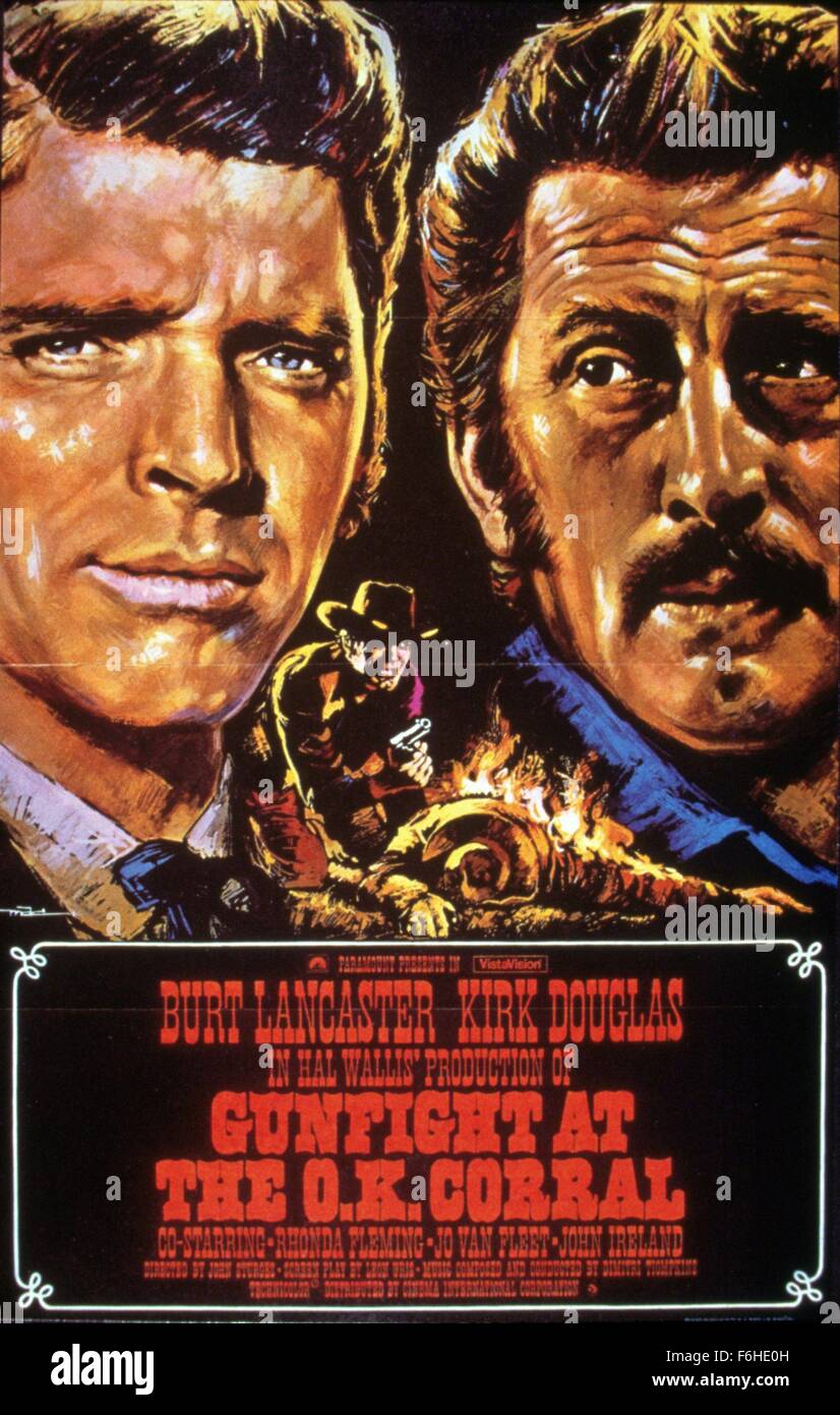 Kirk douglas et burt lancaster Banque de photographies et d’images à haute résolution - Alamy