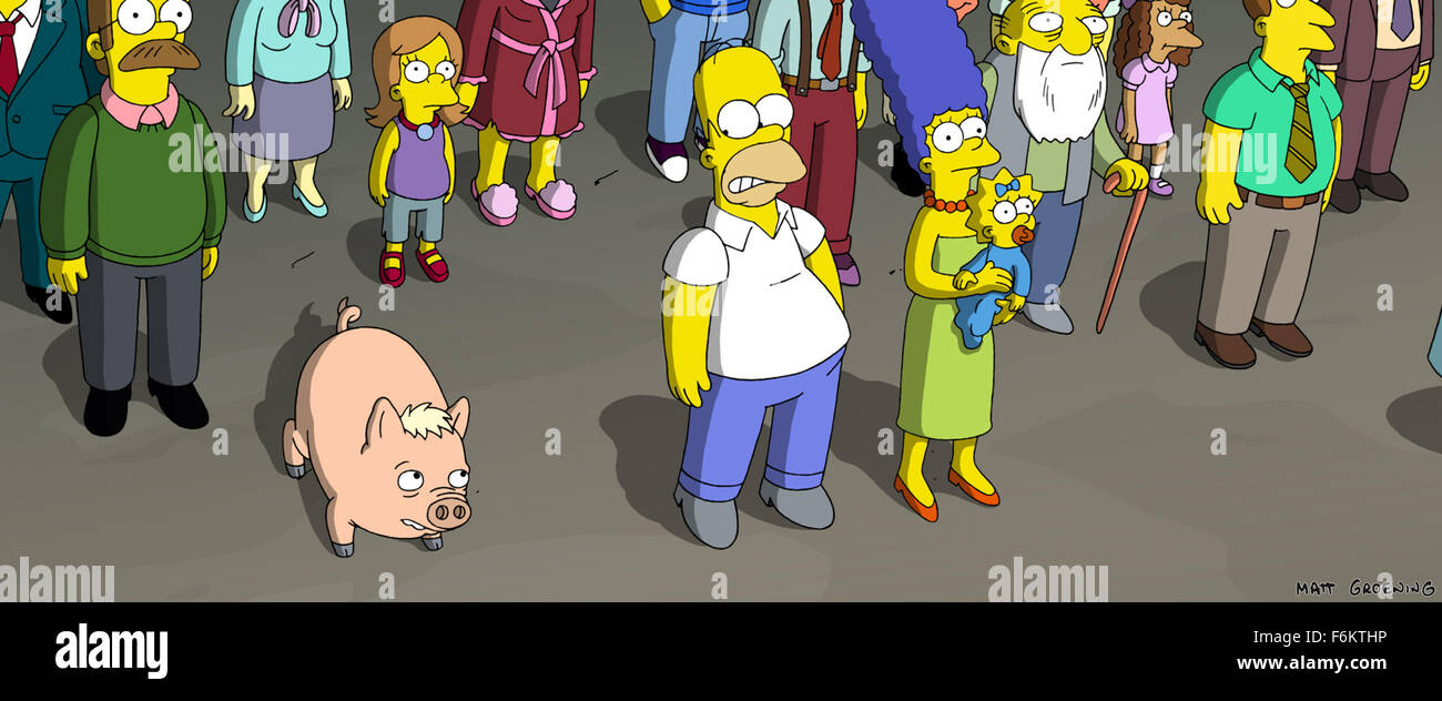 DATE DE SORTIE : Juillet 27, 2007. Titre du film : Les Simpson - Le ...