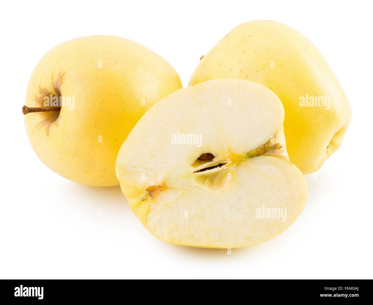 Pommes jaunes Banque de photographies et d’images à haute résolution ...