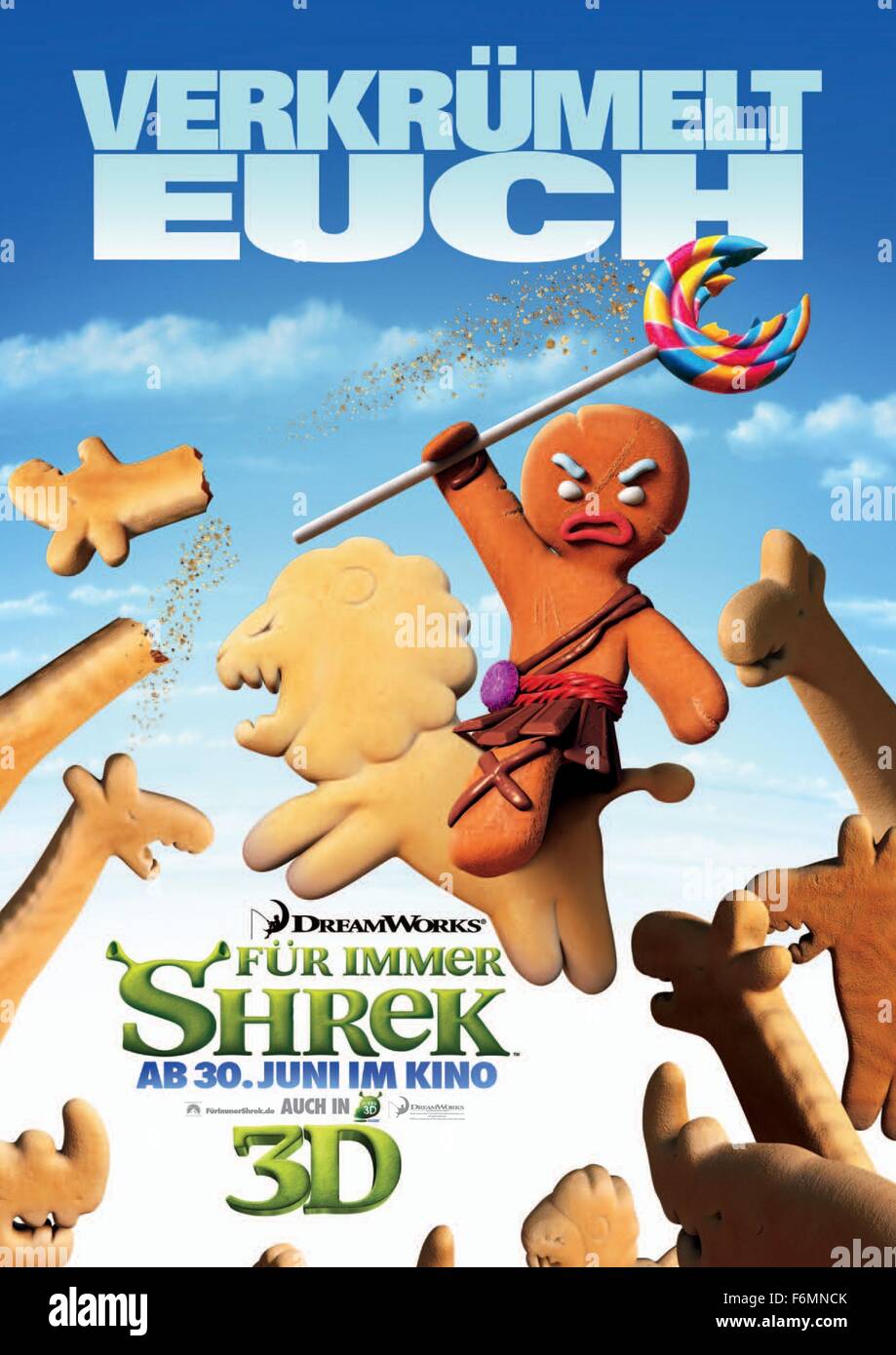 DATE DE SORTIE : Mai 21, 2010. Titre du film : Shrek 4. STUDIO ...