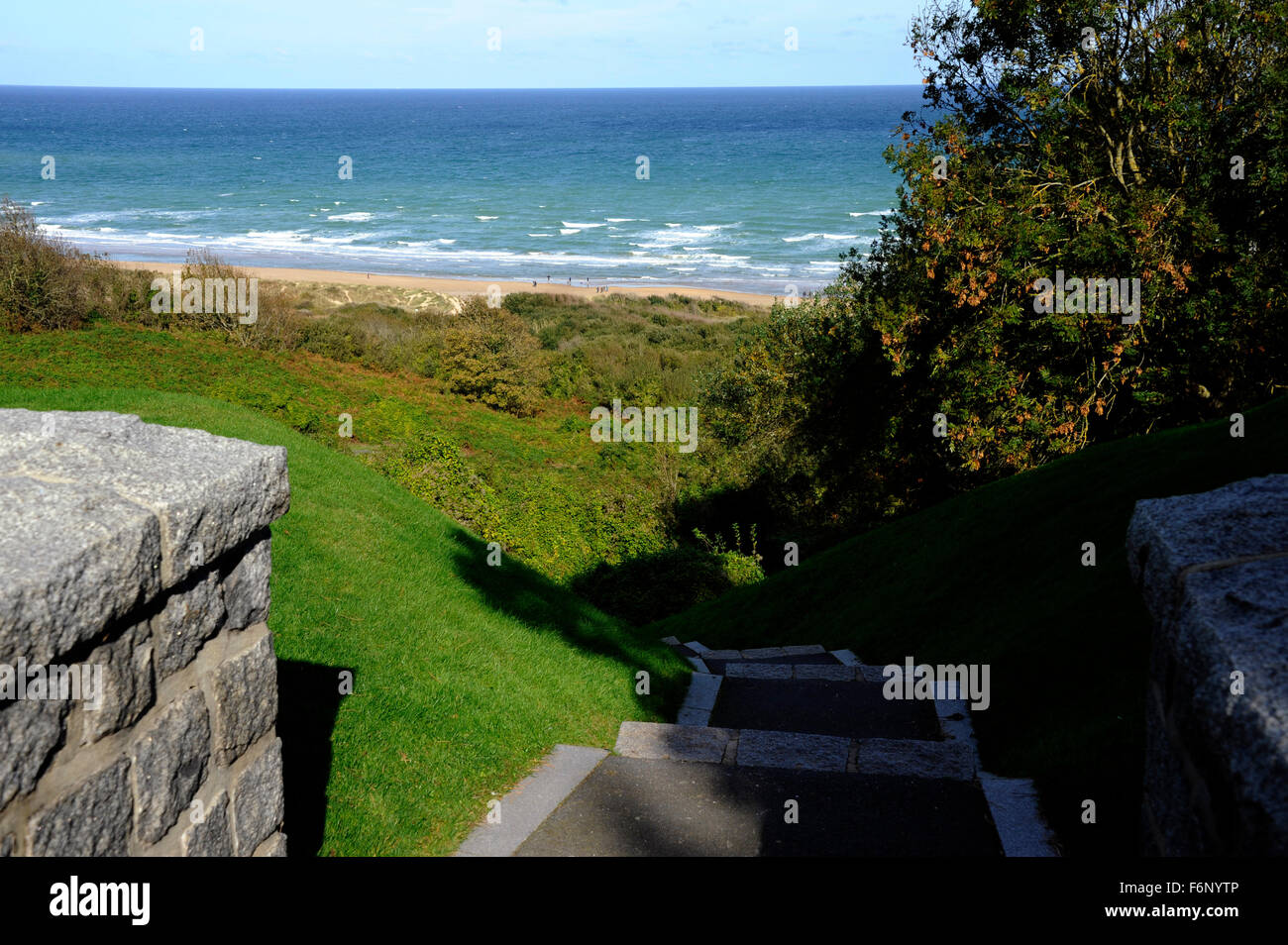 D jour,6 juin 1944,plage du débarquement, Omaha Beach, Colleville-sur ...