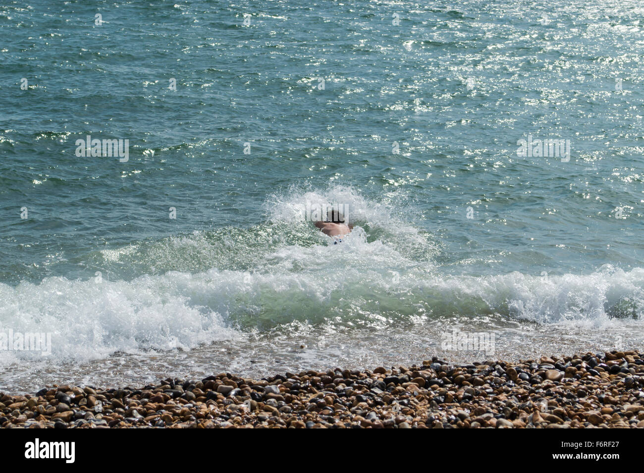 Nage en mer froide Banque de photographies et d’images à haute ...