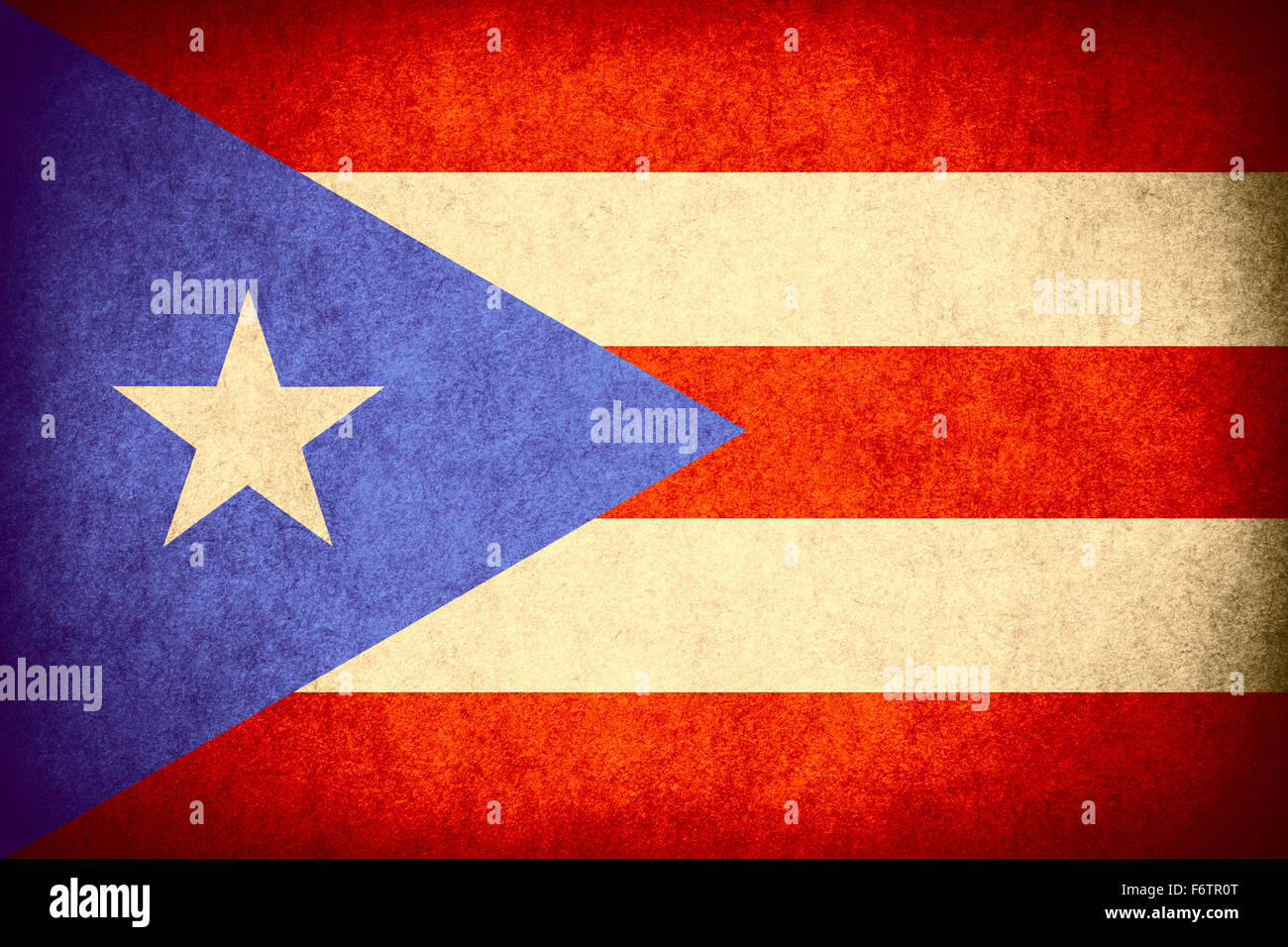 Puerto rico flag Banque de photographies et d’images à haute résolution ...