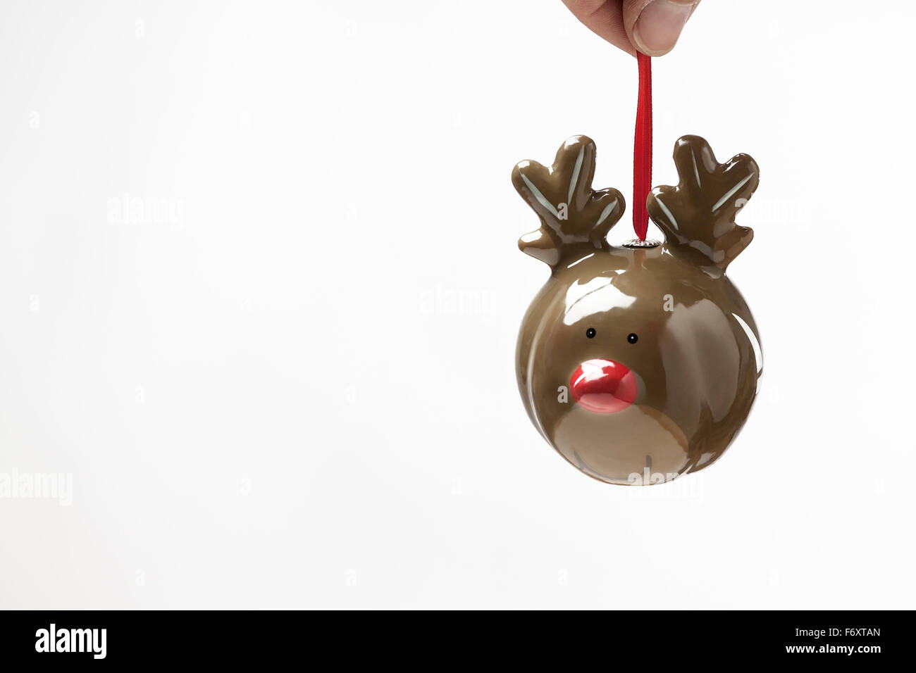 Rudolf renne au nez rouge Banque de photographies et d’images à haute ...