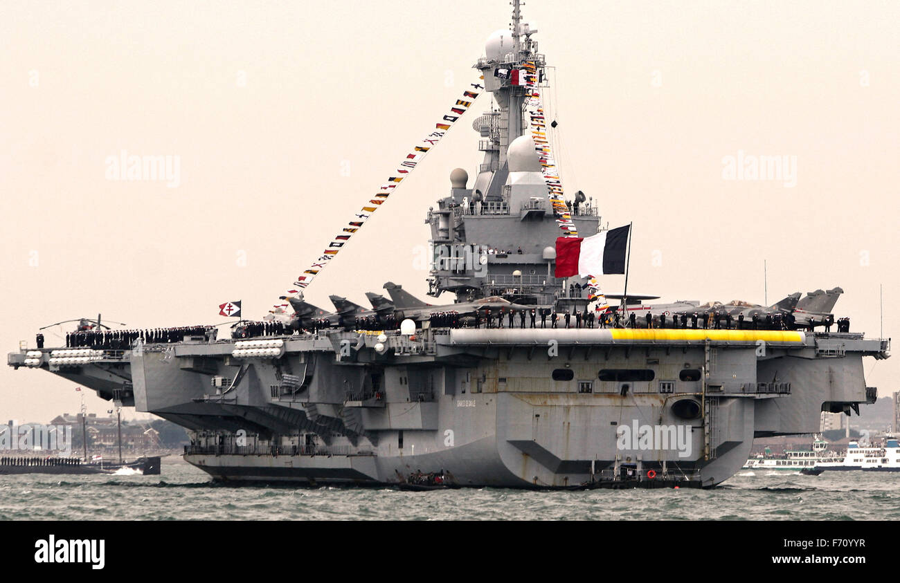 Porte avions charles de gaulle Banque de photographies et d’images à ...
