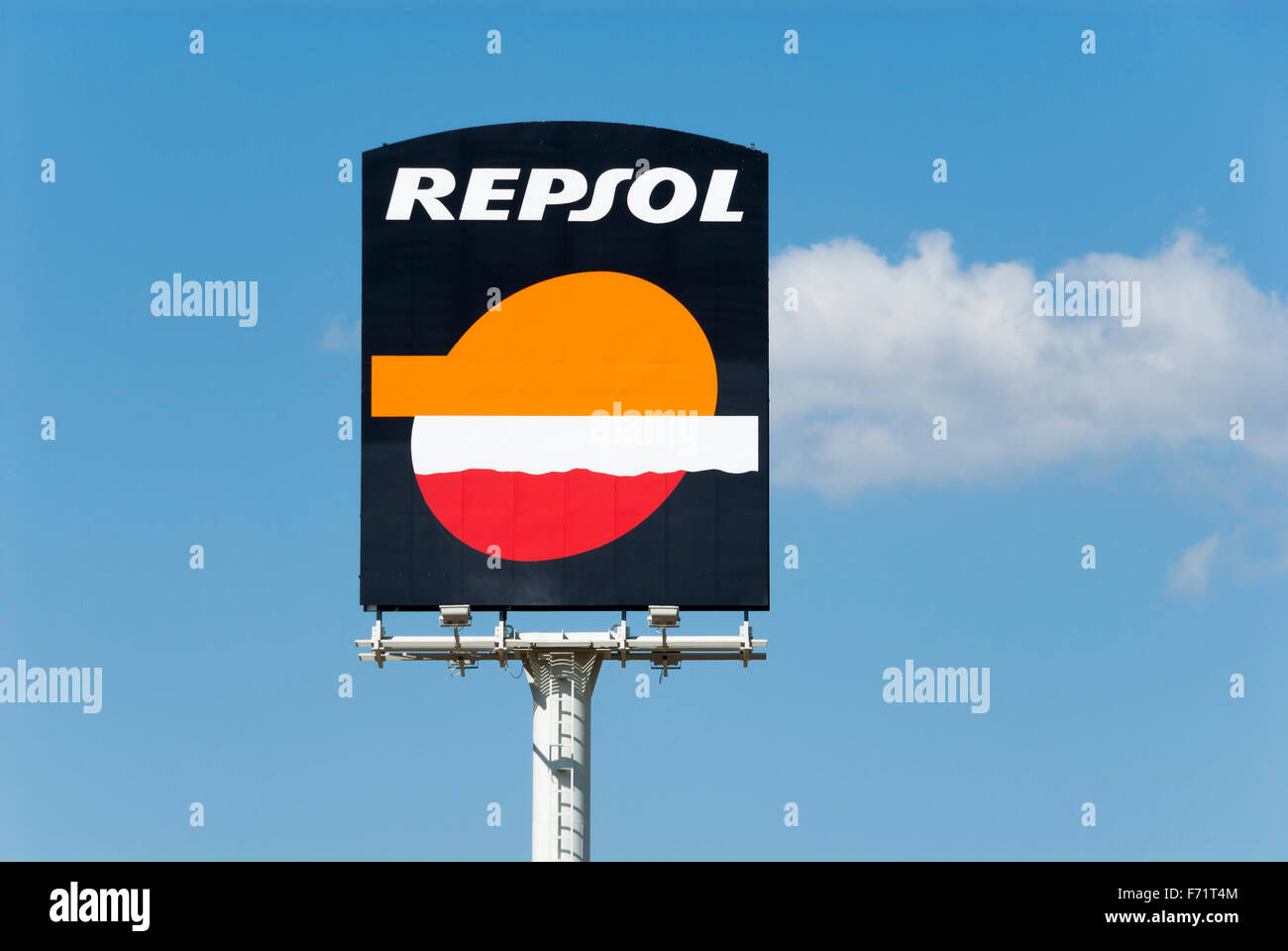 Repsol Logo Banque d'image et photos - Alamy