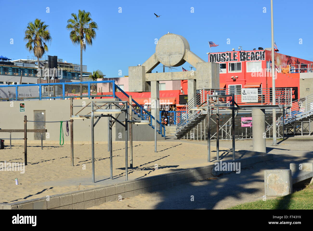 Bodybuilding muscle beach venice beach Banque de photographies et d ...