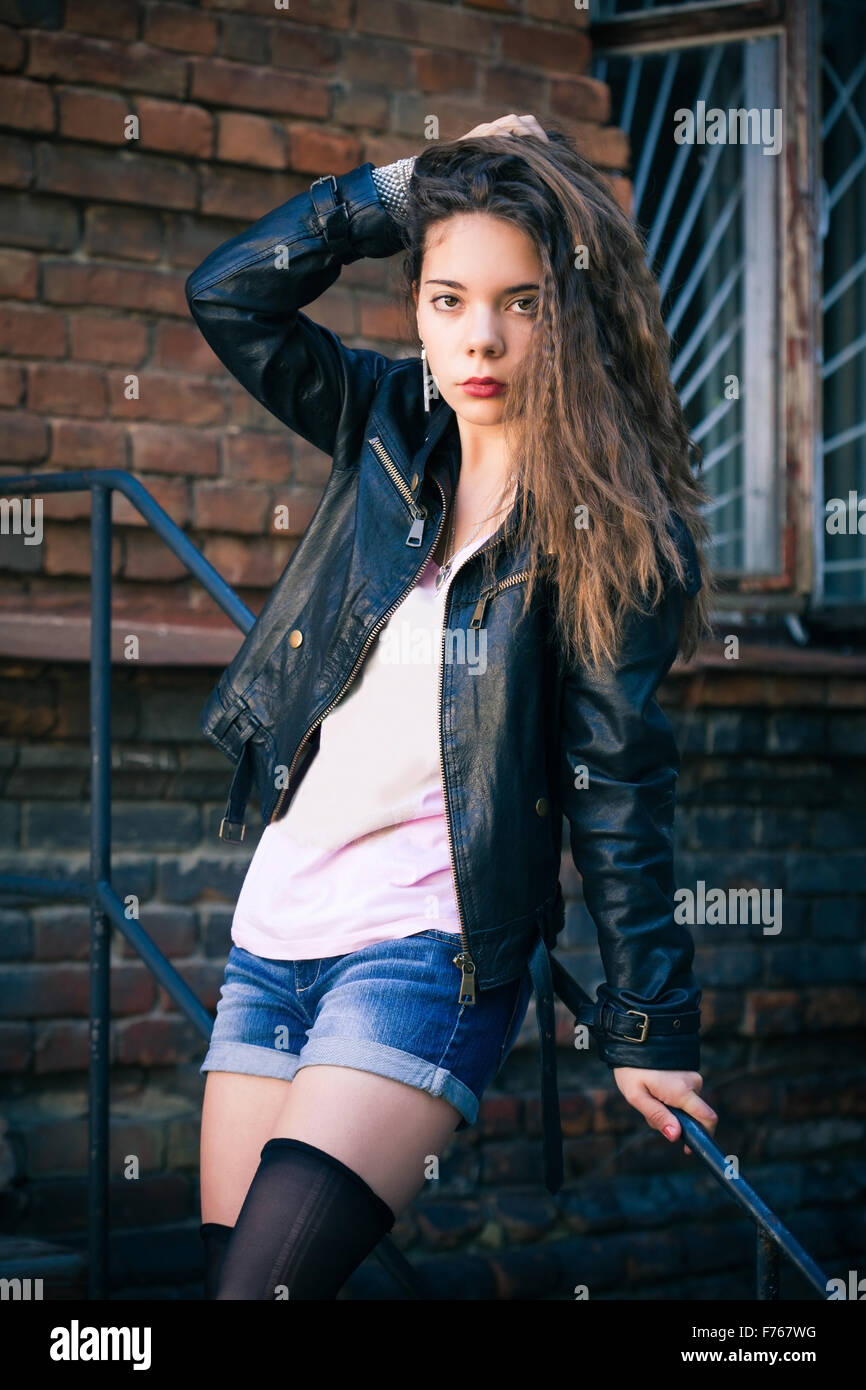 Very Skinny Young Model Banque De Photographies Et Dimages à Haute