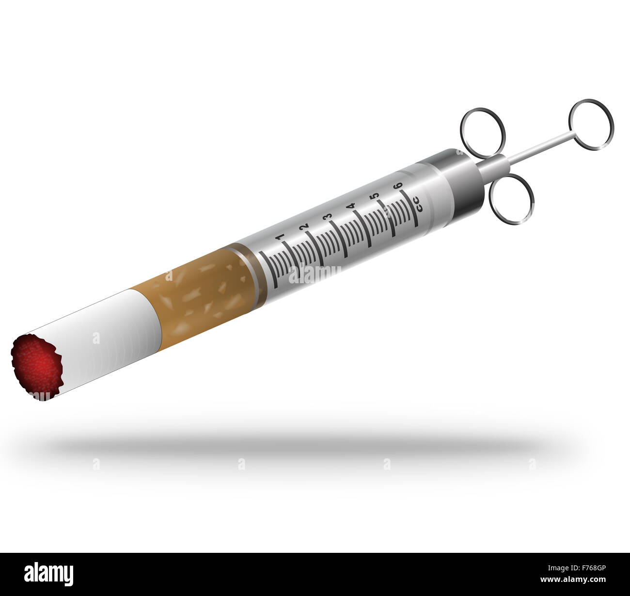 Le tabac tue Banque d'images détourées - Alamy