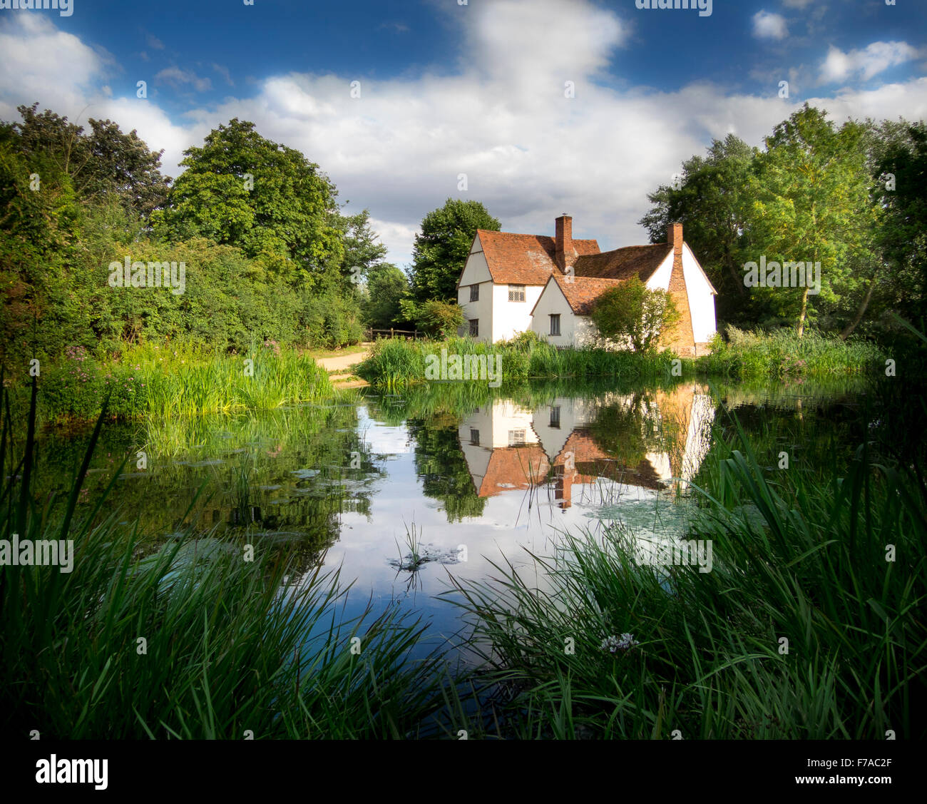 Flatford Mill Constable Painting Banque d'image et photos - Alamy