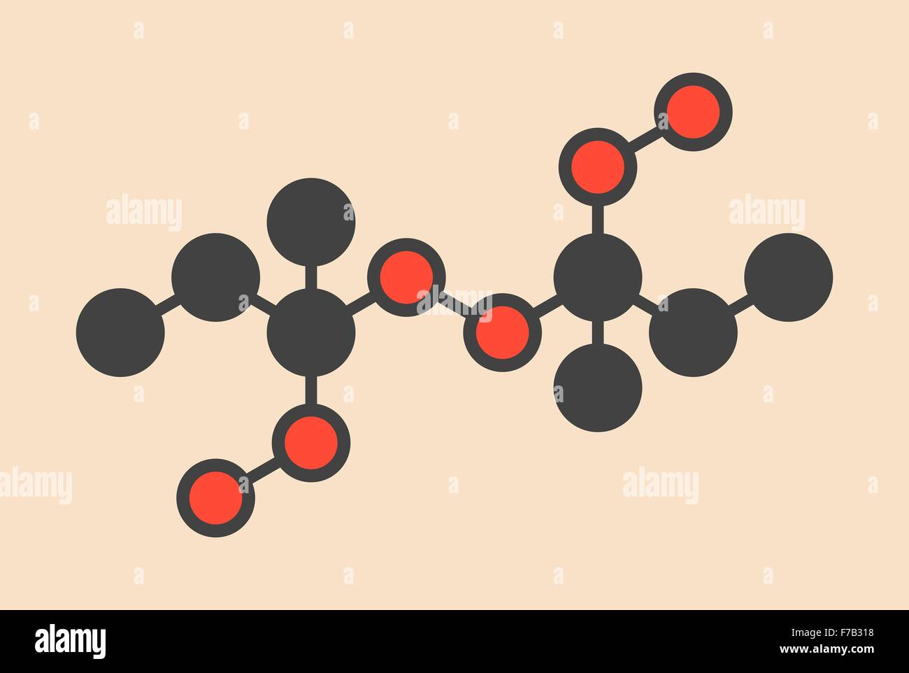 Hydrogen Peroxide Molecule Banque d'image et photos - Alamy