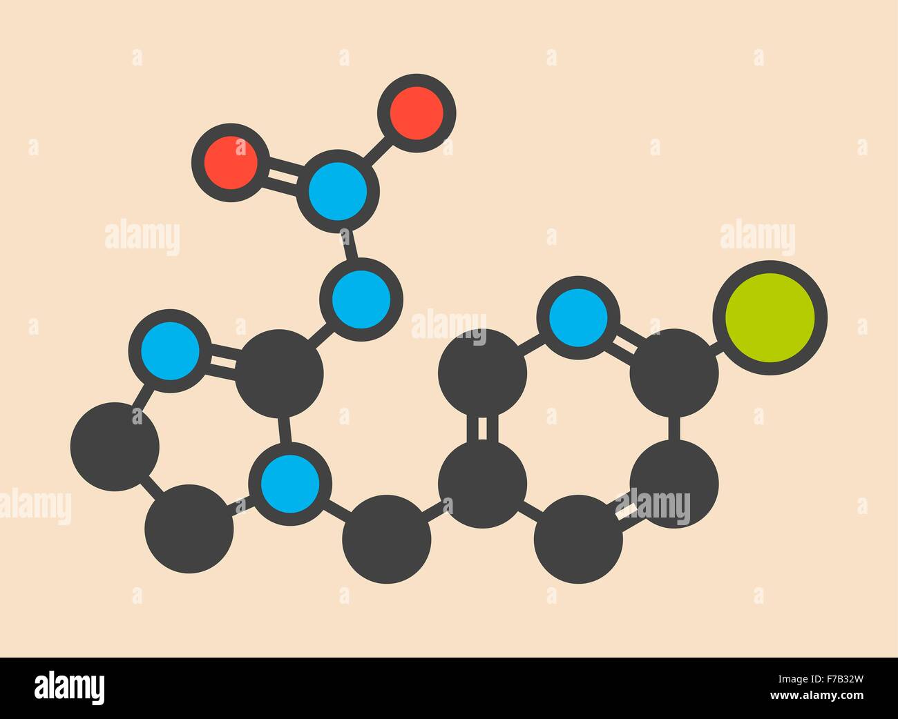 Insecticide néonicotinoïde imidaclopride. Neurotoxine d'insectes qui ...