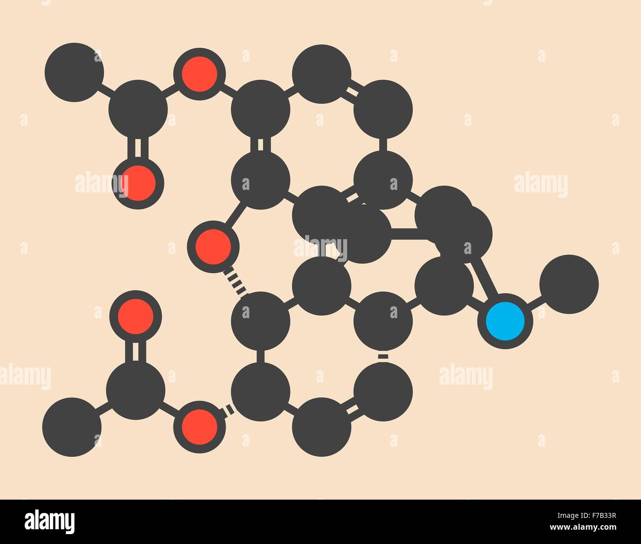 L'héroïne (diacétylmorphine, morphine, diacétate de diamorphine ...