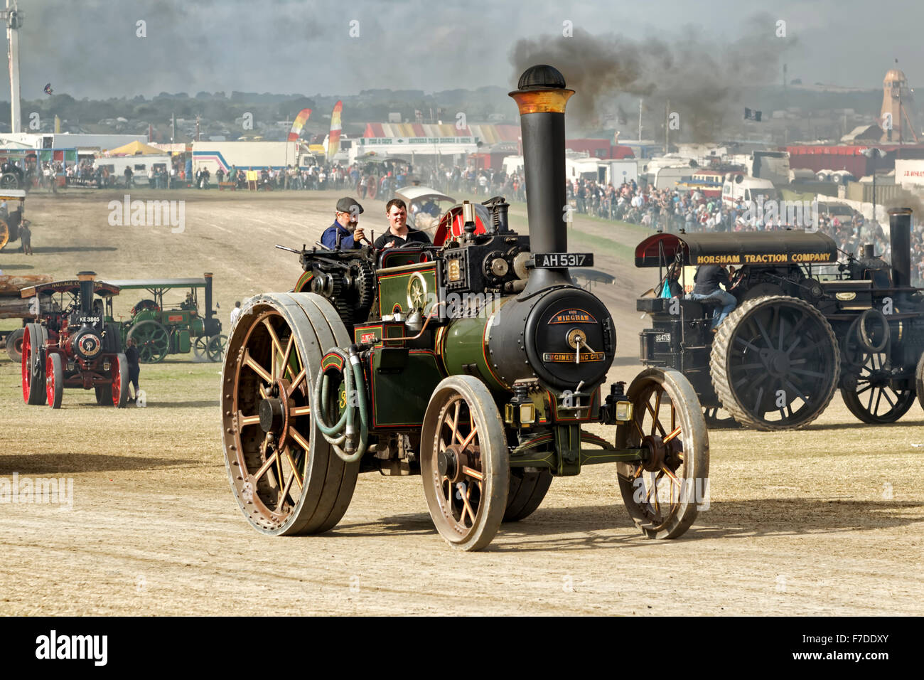 Steam road locomotive Banque de photographies et d’images à haute ...