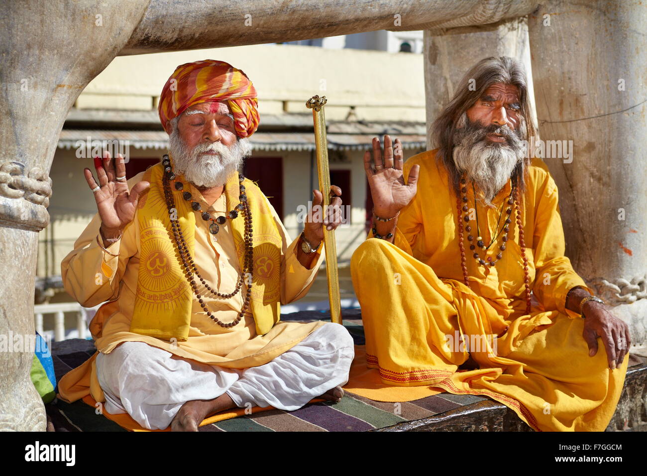 Visage homme hindou turban Banque de photographies et d’images à haute ...