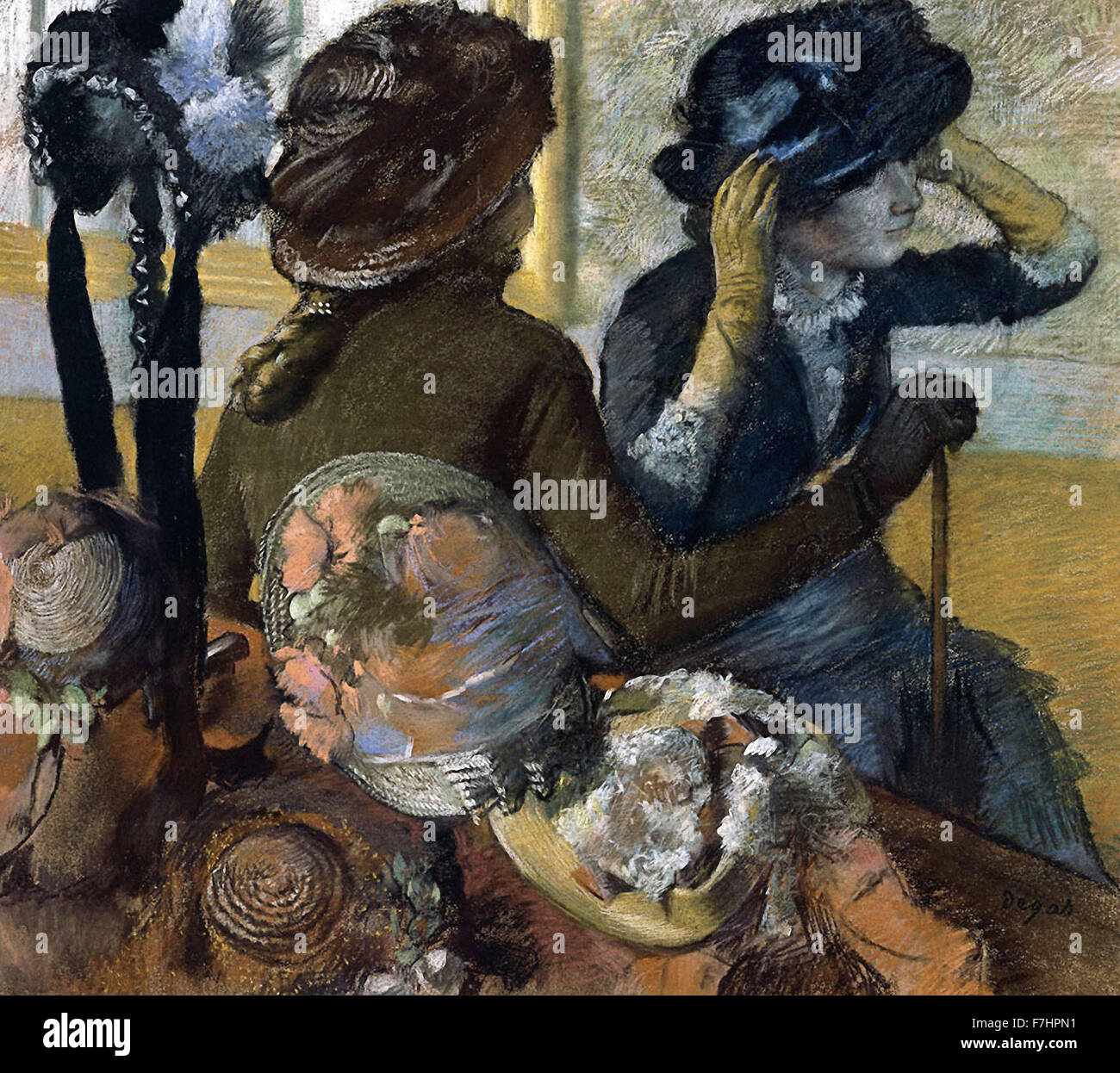 Edgar degas chez les modistes Banque de photographies et d’images à ...