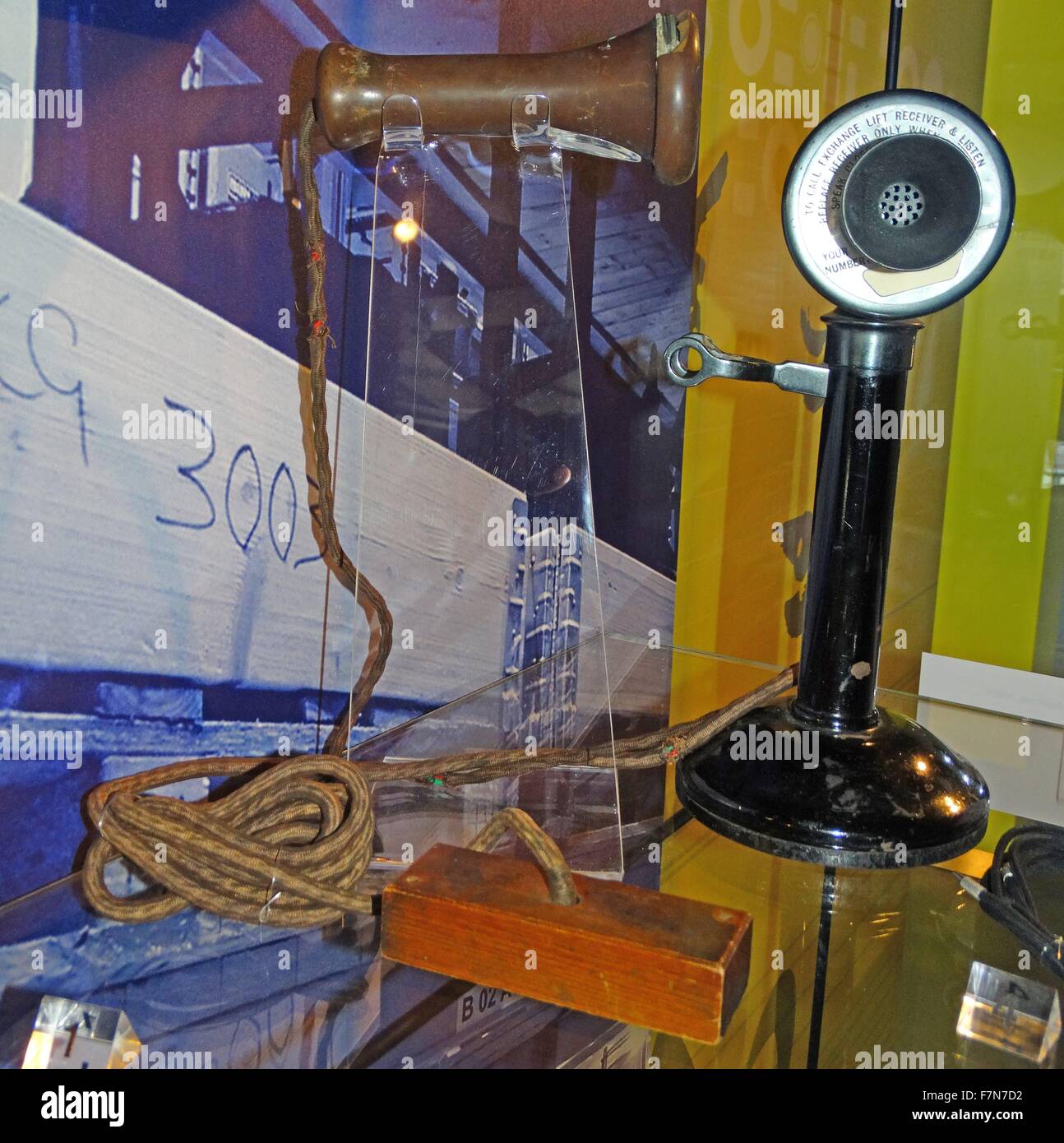 History of the telephone Banque de photographies et d’images à haute ...