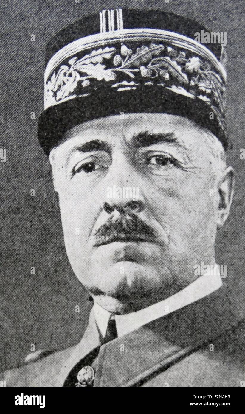 Photographie du général Gaston Billotte (1875-1940) Officier de l'armée ...