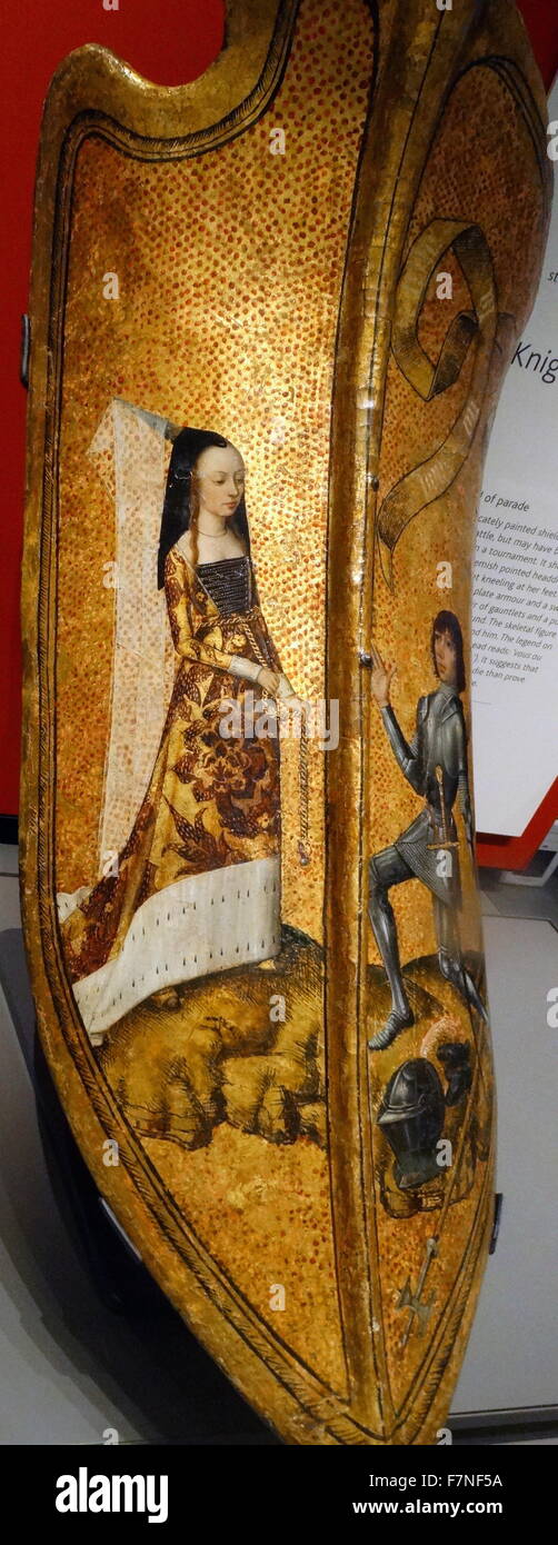 Bouclier Médiéval français (peut-être un cadeau ou un prix dans un ...