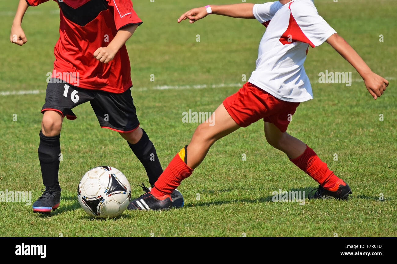 Football kid Banque de photographies et d’images à haute résolution - Alamy