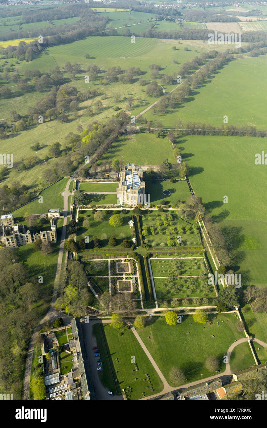Parc de hardwick hall Banque de photographies et d’images à haute ...