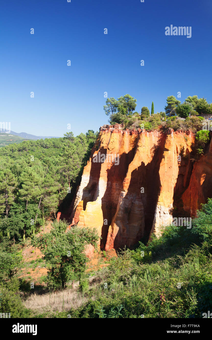 Les sentiers des ocres Banque de photographies et d’images à haute ...
