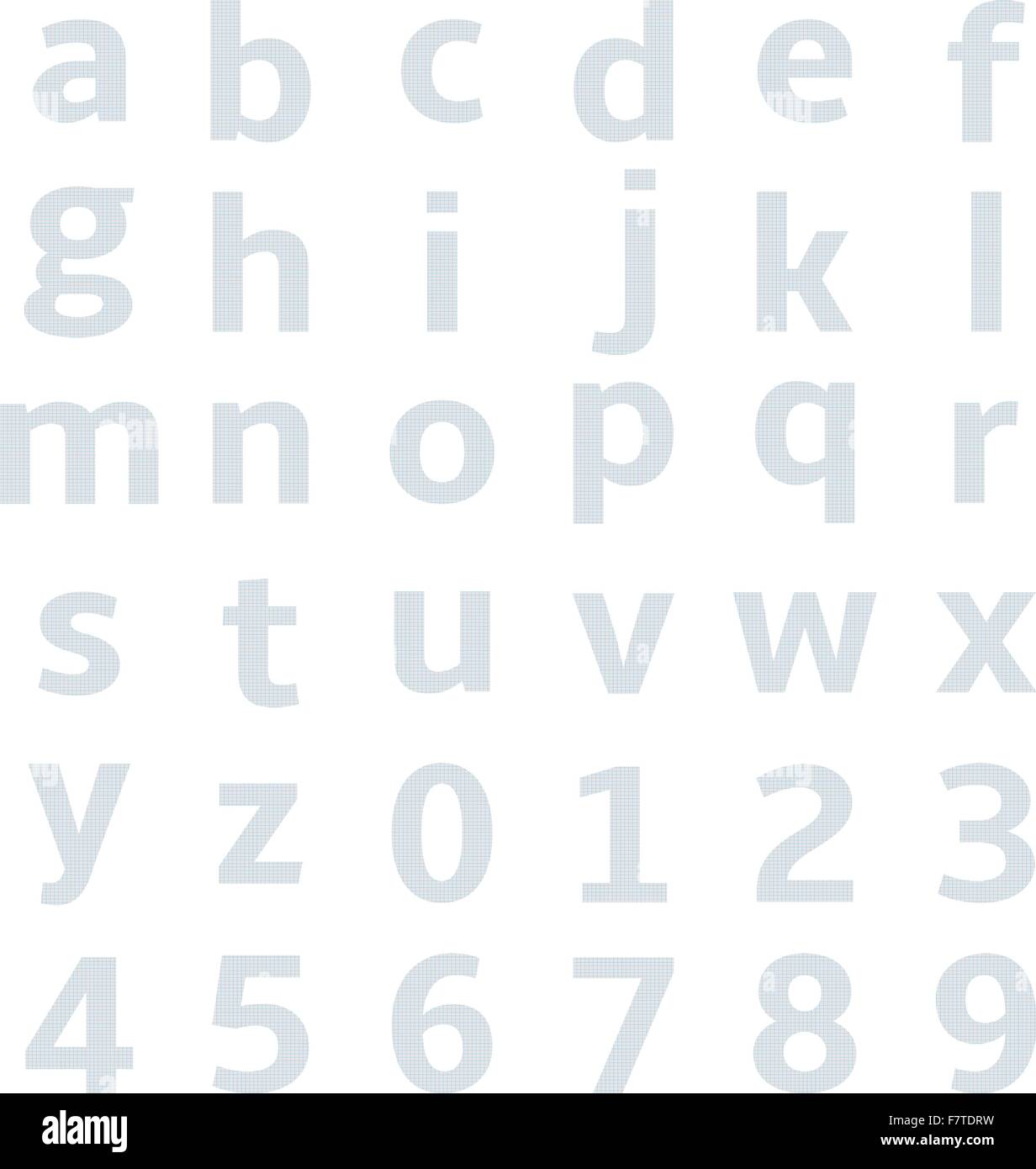 Lettres minuscules Banque de photographies et d’images à haute ...