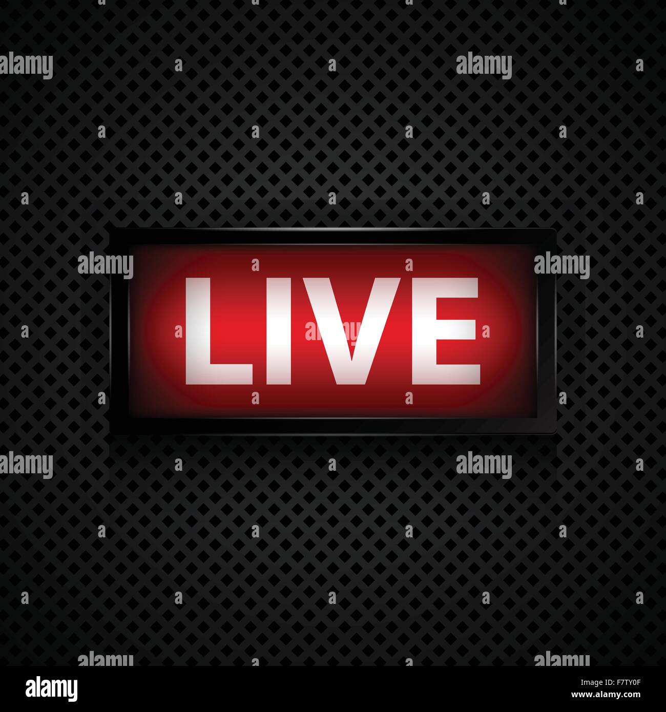 Radio studio Banque d'images vectorielles - Alamy