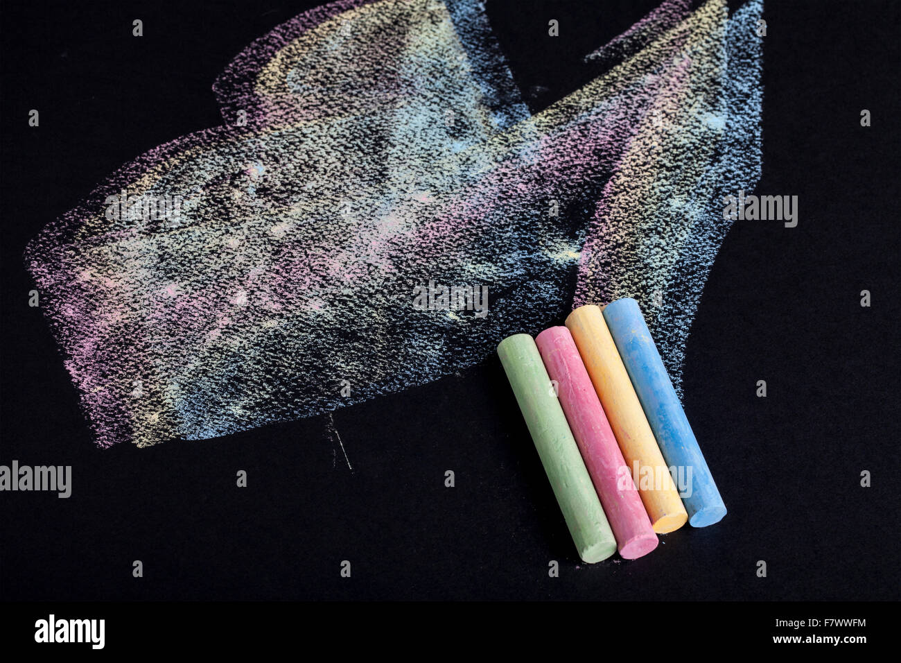 Chalk art equipment Banque de photographies et d’images à haute ...