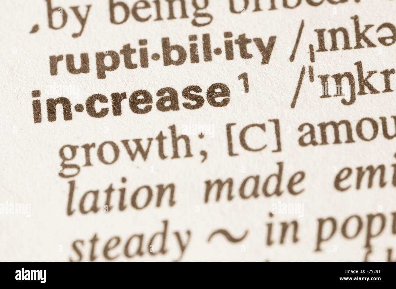 Augmentation du texte Banque de photographies et d’images à haute ...