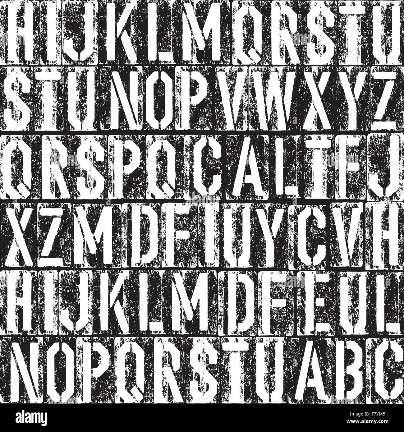 Block printing Banque d'images vectorielles - Alamy