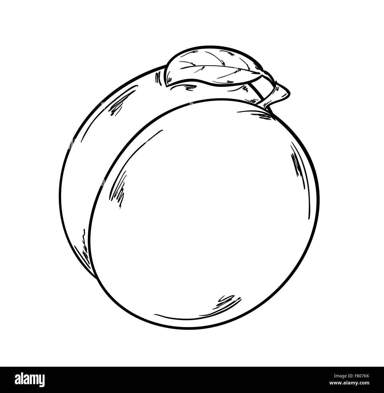 Abricots cartoon Banque de photographies et d’images à haute résolution ...