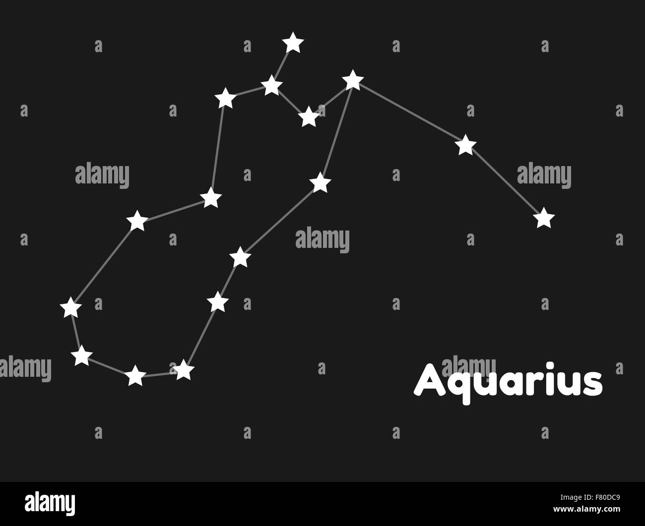 Constellation du verseau Banque de photographies et d’images à haute résolution - Alamy