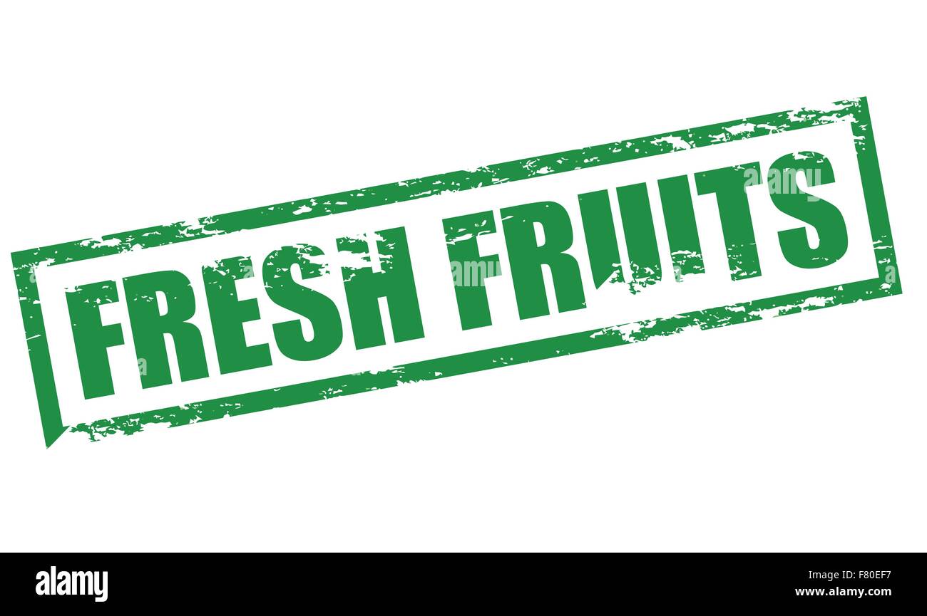 Timbre de fruits frais Banque de photographies et d’images à haute ...